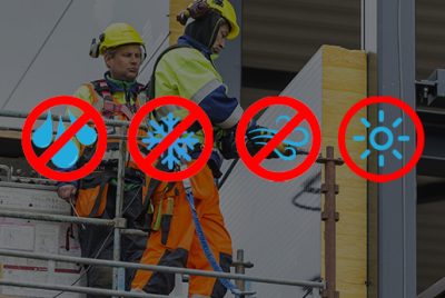 A szendvicspanelek összeszerelése + műszaki rajzok