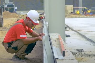 A szendvicspanelek összeszerelése + műszaki rajzok