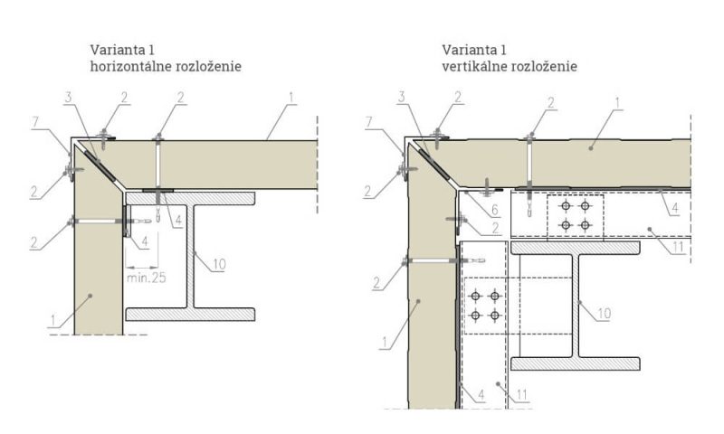 A szendvicspanelek összeszerelése + műszaki rajzok