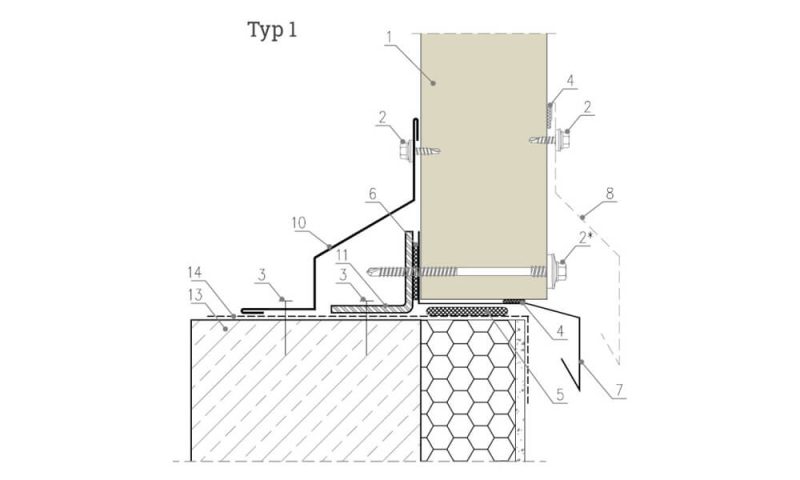 A szendvicspanelek összeszerelése + műszaki rajzok